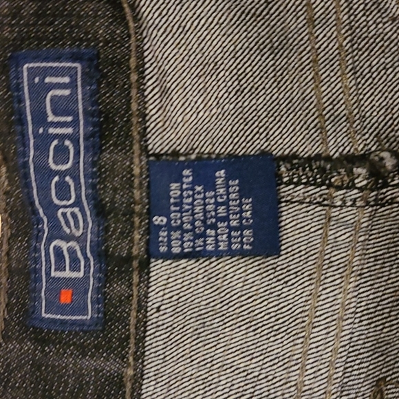 Baccini | Jeans | Baccini 5 Pocket Embellished Wide Leg Flare Jeans ...